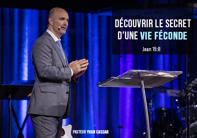 Découvrir le secret d'une vie féconde | Yvan CASSAR